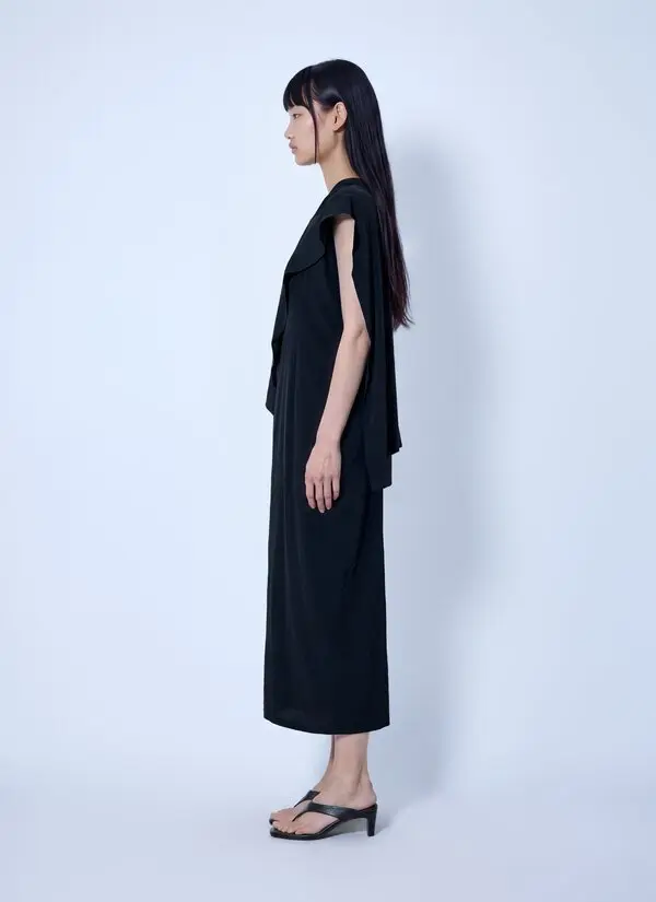 Yohji Yamamoto Strap Slim Fit Dress