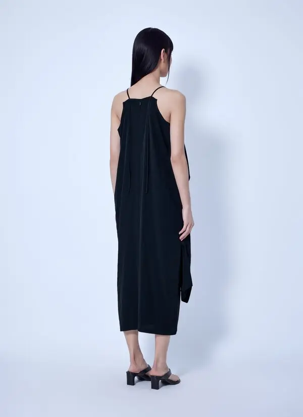 Yohji Yamamoto Strap Slim Fit Dress