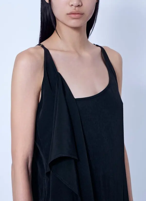 Yohji Yamamoto Strap Slim Fit Dress