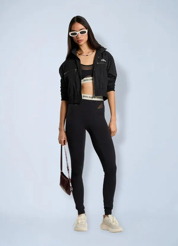 Palm Angels Logo Mix Layer Active Top