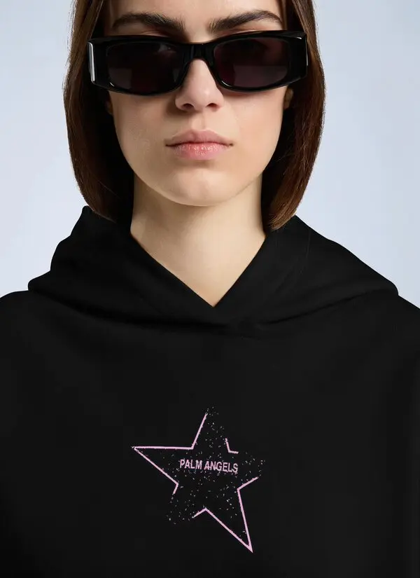 Palm Angels Icon Palm Loose Hoodie