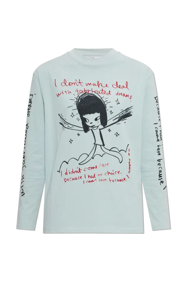 Stella McCartney Yoshitomo Nara × Long-sleeve T-shirt