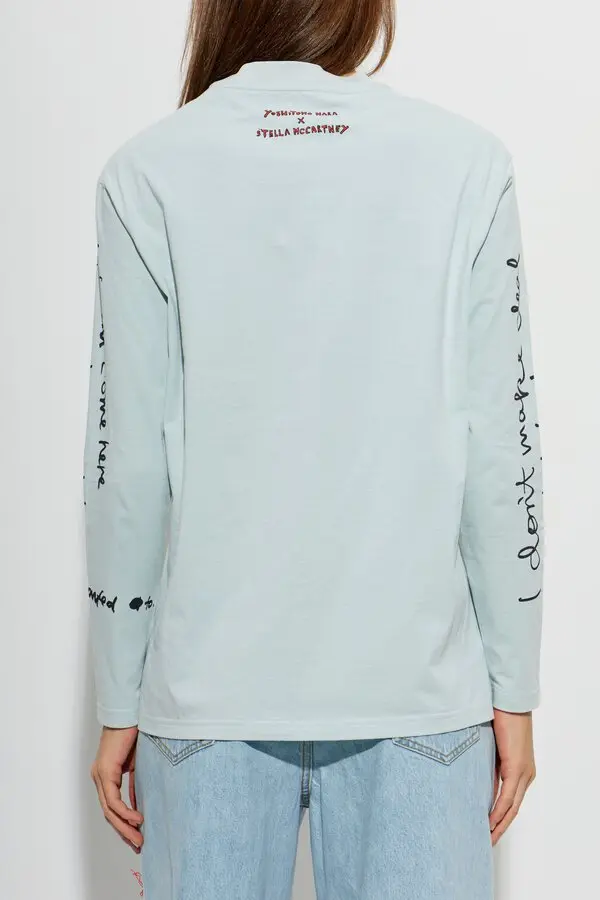 Stella McCartney Yoshitomo Nara × Long-sleeve T-shirt