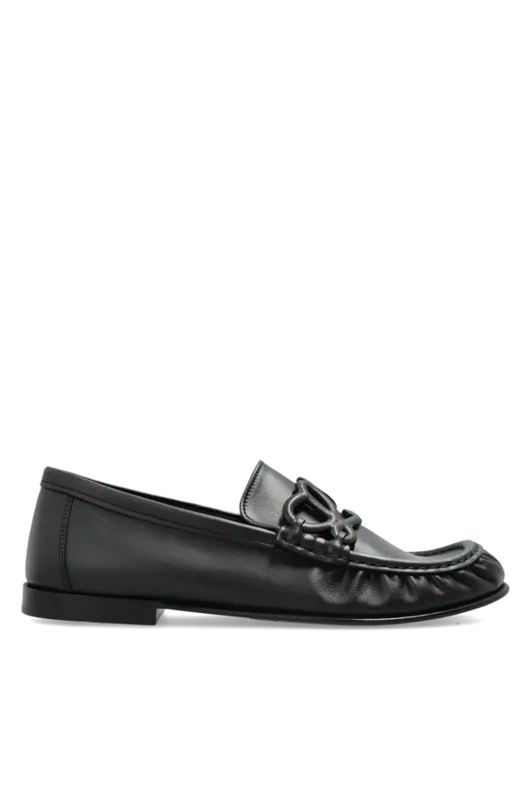 Loewe Double L’ Loafers - Black