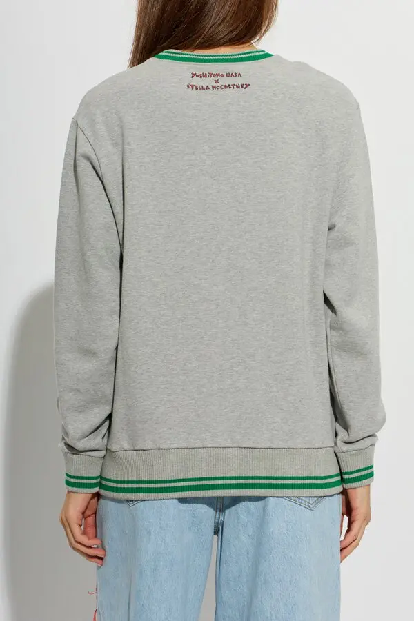 Stella McCartney Yoshitomo Nara × Crewneck Sweatshirt