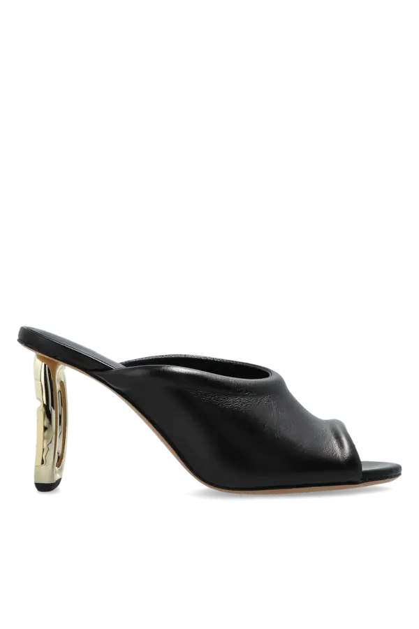 Marc Jacobs Leather Heeled Mules