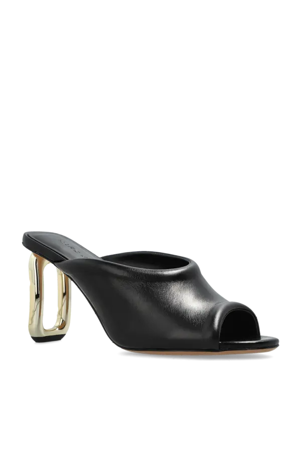 Marc Jacobs Leather Heeled Mules