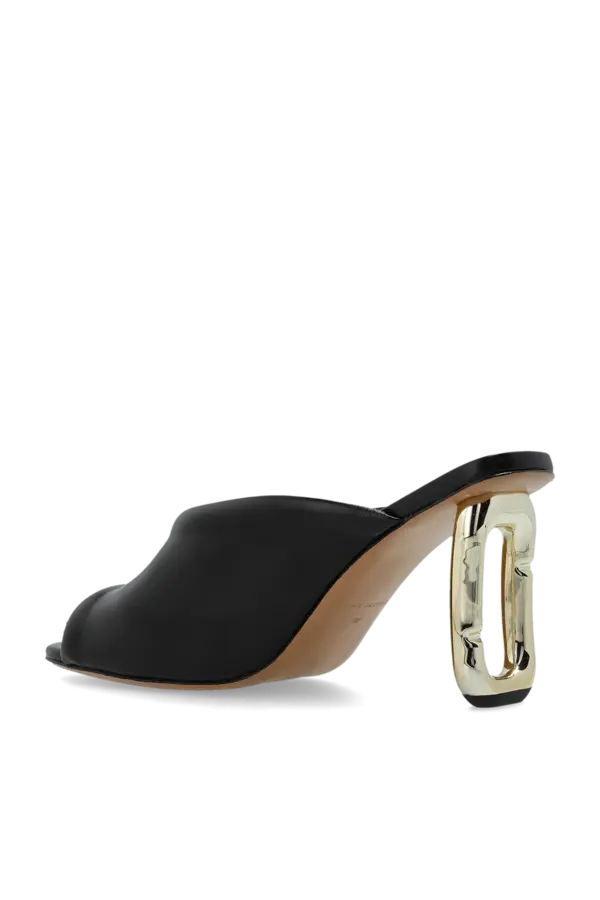 Marc Jacobs Leather Heeled Mules