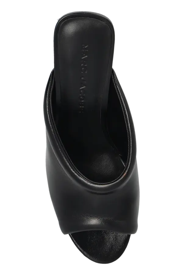 Marc Jacobs Leather Heeled Mules