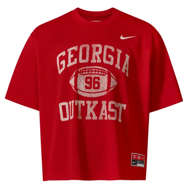 Nike Cropped Football Jersey X Uga X Outkast