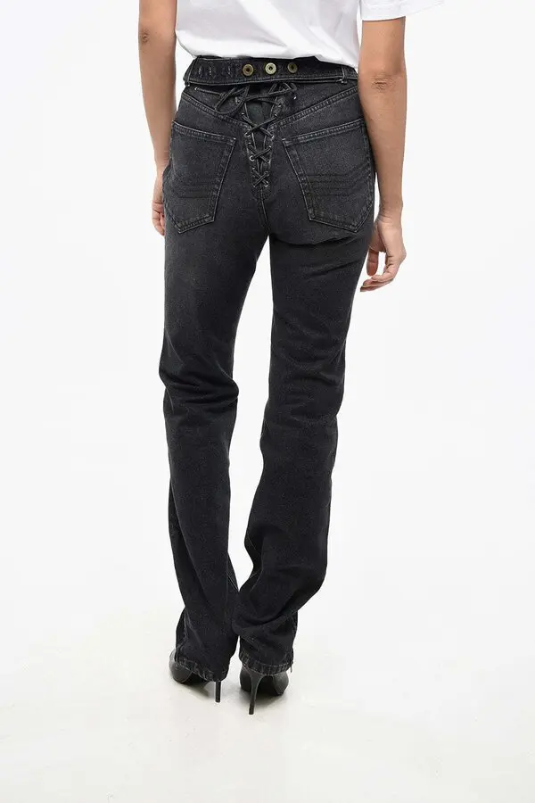 JEAN PAUL GAULTIER Lace-up Jeans
