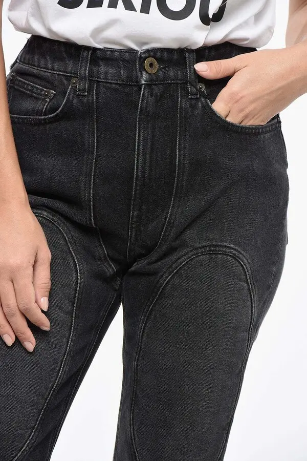 JEAN PAUL GAULTIER Lace-up Jeans