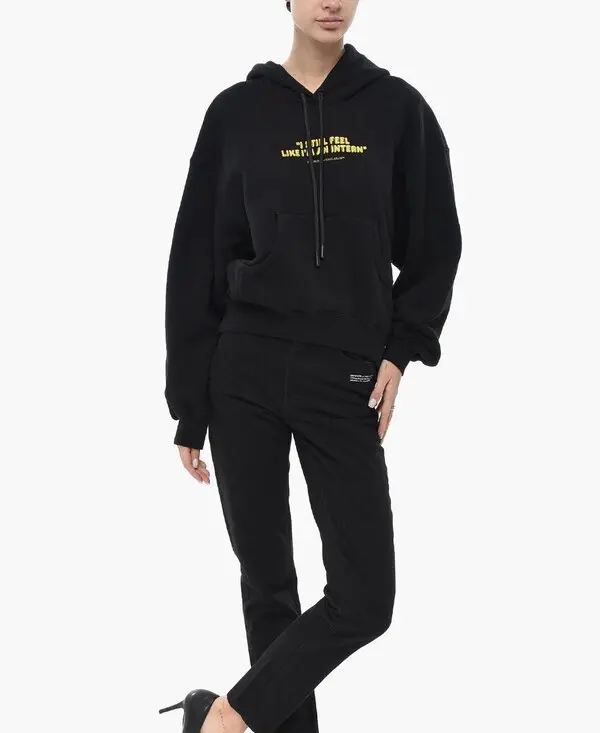 Off-White Slogan-print Cotton Hoodie