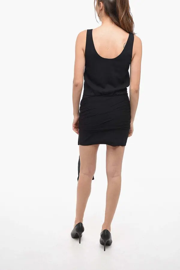Philosophy Di Lorenzo Serafini Draped-detail Mini Dress
