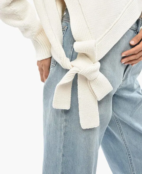 N.21 Crewneck Side-slit Sweater