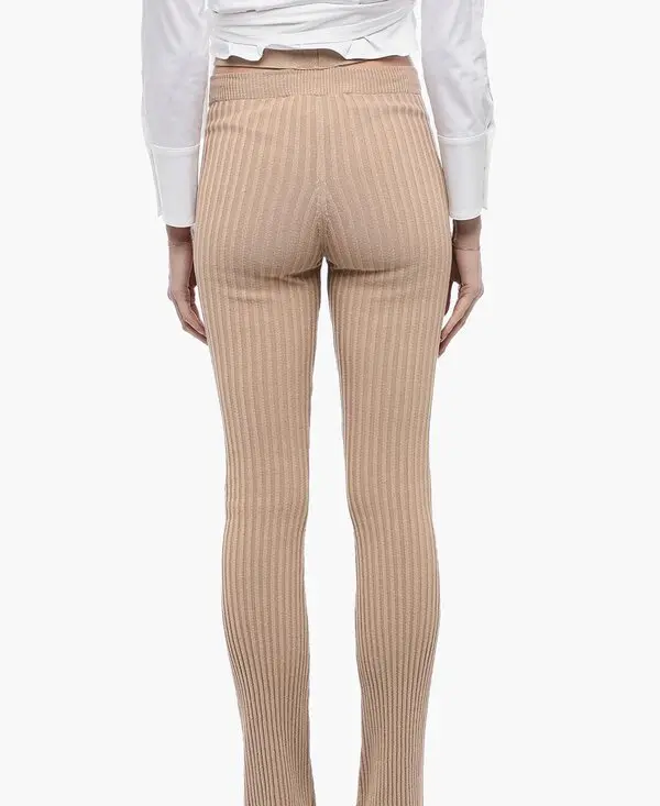 ANDREĀDAMO Cut-out Flared Pants