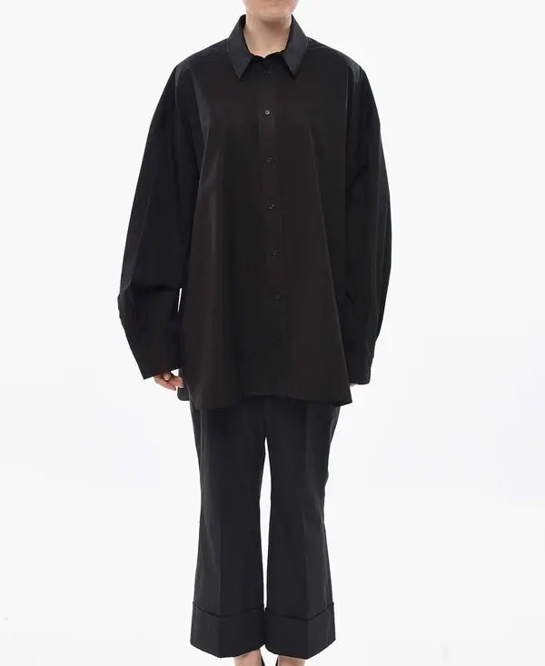 Wardrobe.NYC Oversized Shirt Dress