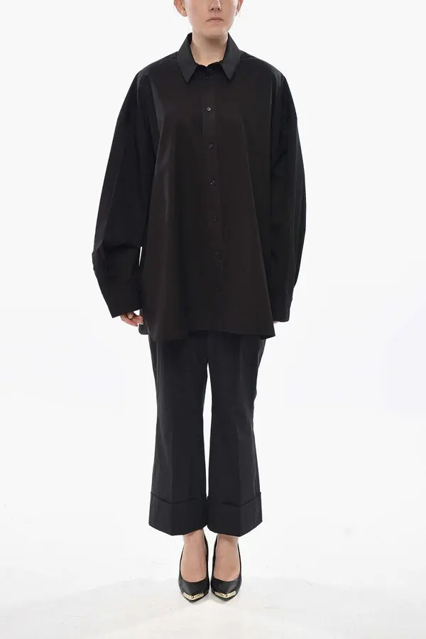 Wardrobe.NYC Oversized Shirt Dress