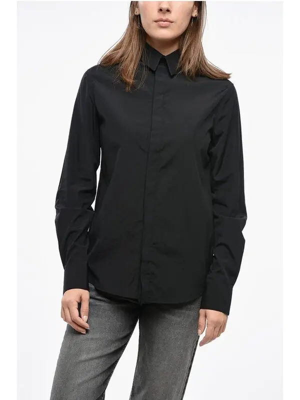 Wardrobe.NYC Hidden-placket Shirt