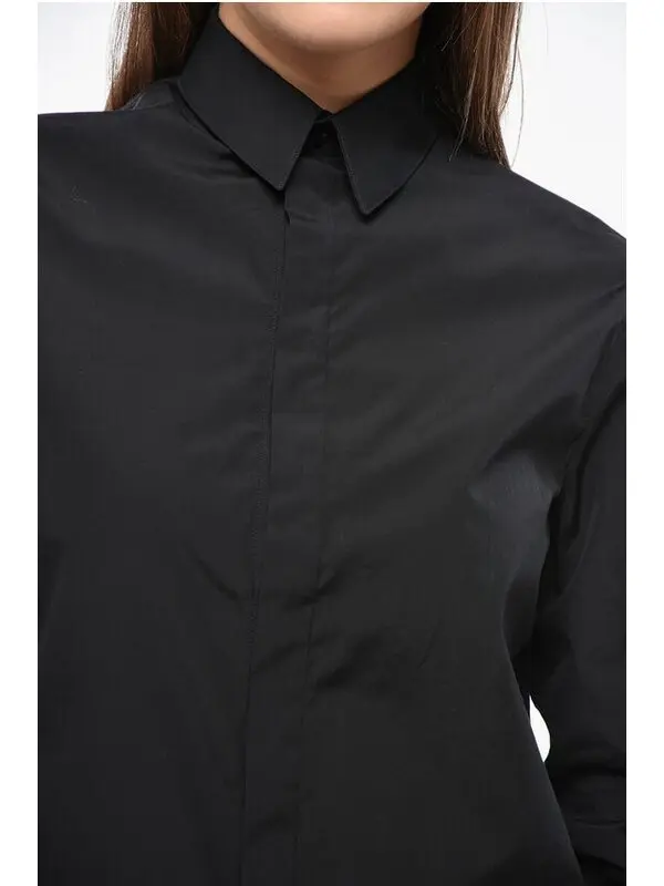 Wardrobe.NYC Hidden-placket Shirt