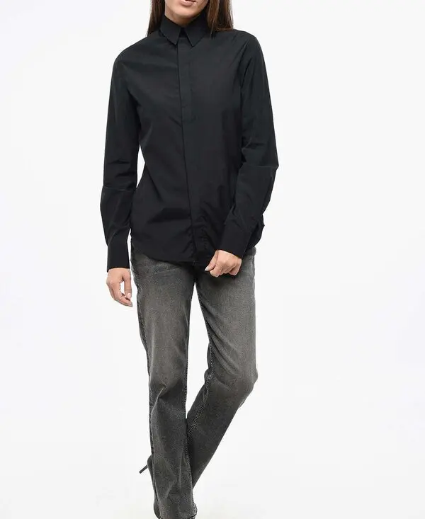 Wardrobe.NYC Hidden-placket Shirt