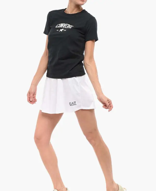CONVERSE Logo-print Slim-fit T-shirt