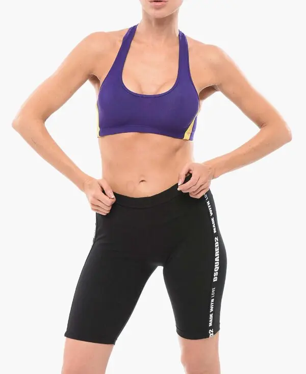 Dsquared2 Icon Logo-band Sports Bra
