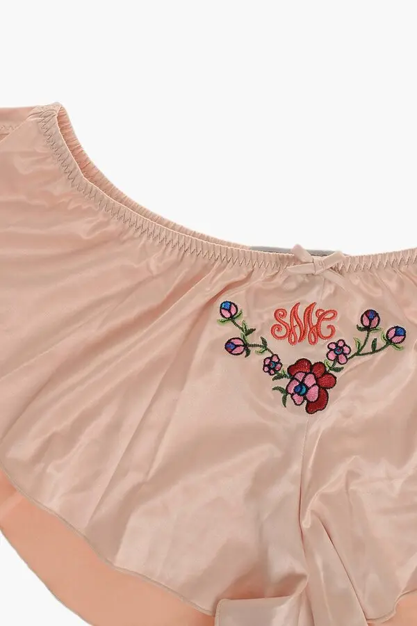 Stella McCartney Briefs With Back Embroidery