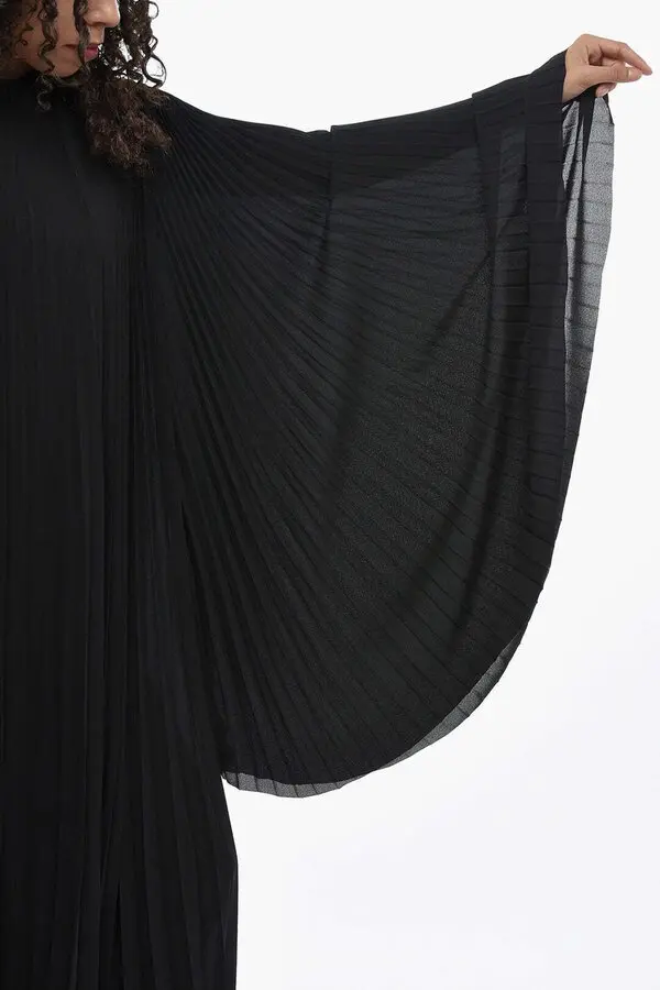 Balenciaga Pleated Caftan Dress