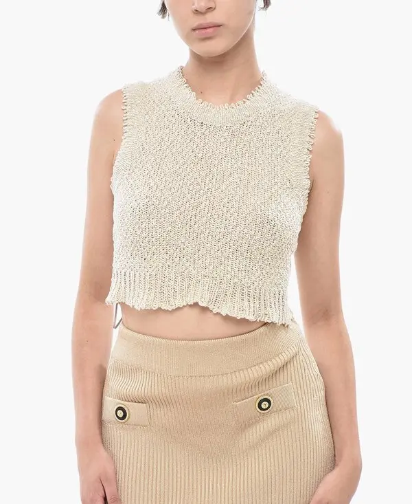 Roberto Cavalli Knitted Tank Top