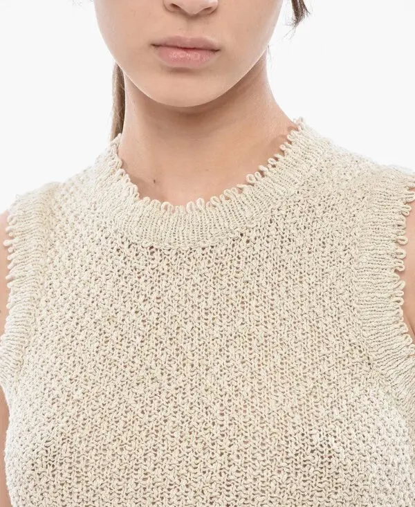 Roberto Cavalli Knitted Tank Top