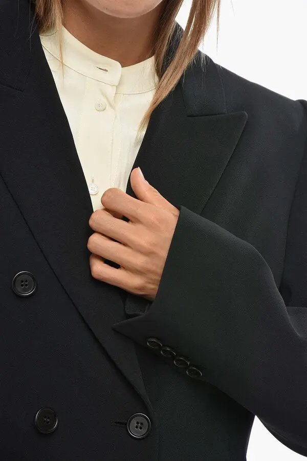 Chloé Double-breasted Peak-lapel Jacket