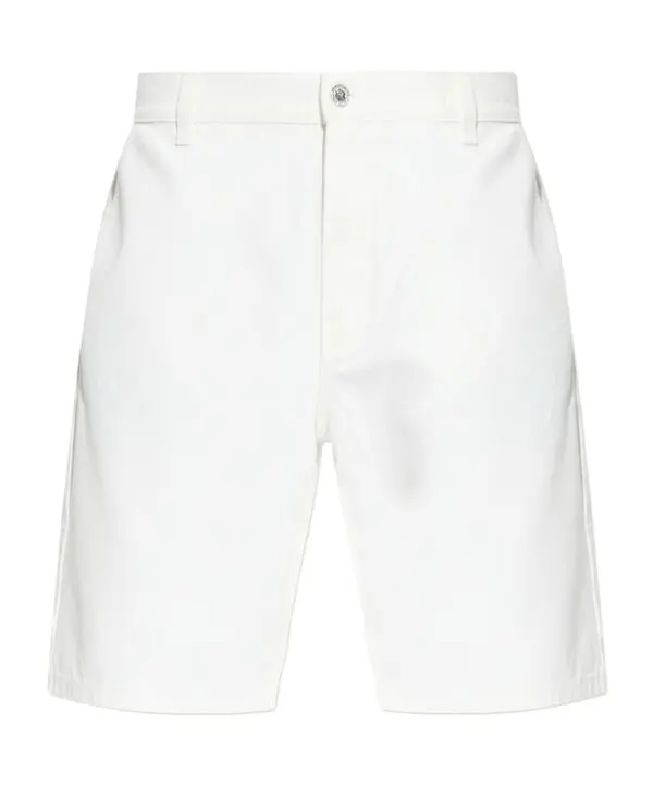 Balmain Knee-length Denim Shorts