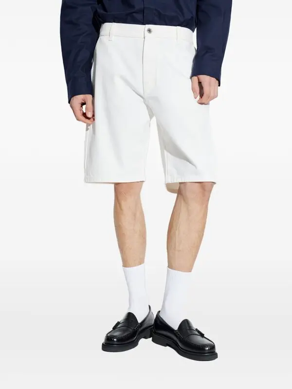 Balmain Knee-length Denim Shorts