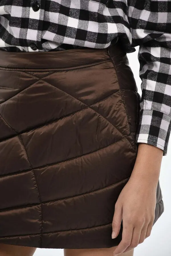 Woolrich Quilted Padded Mini Skirt