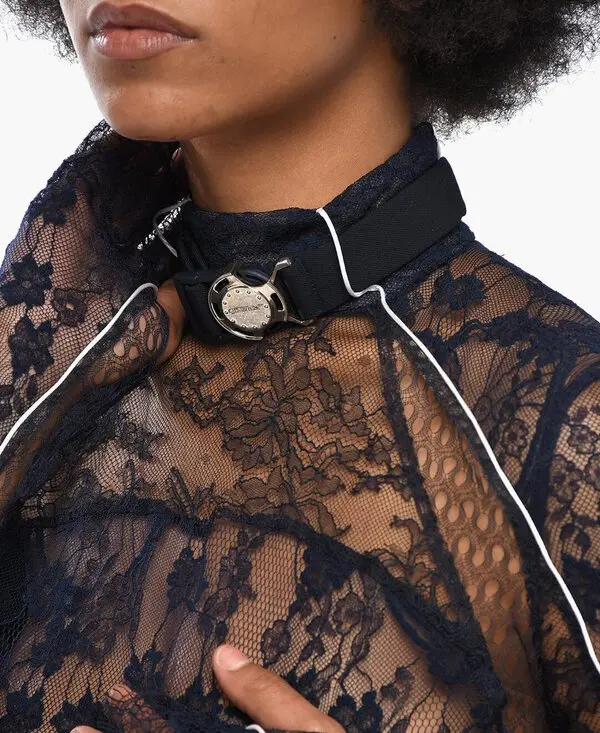 Off-White Flower Wheel Long Dress