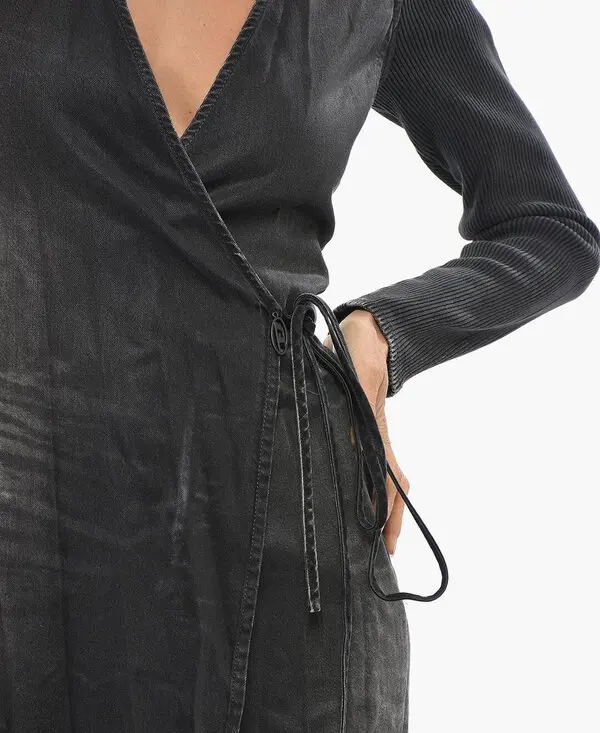DIESEL® Midi Wrap Dress
