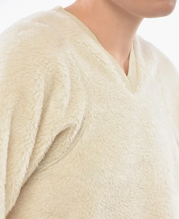 Stella McCartney V-neck Embroidered Logo Sweatshirt