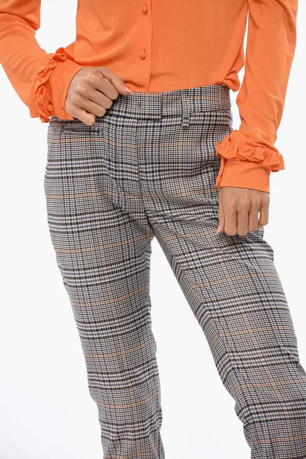 DONDUP District Check Pants