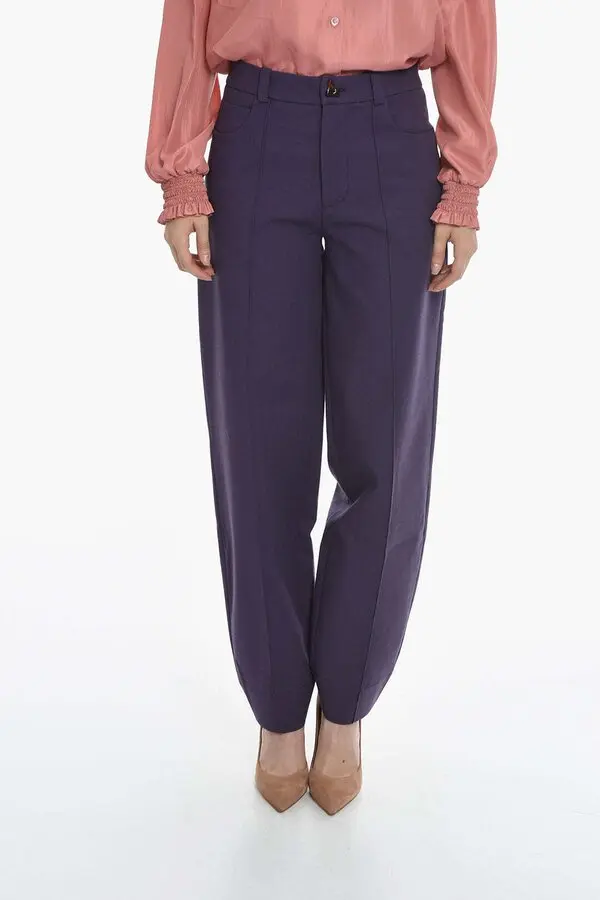 AERON Edge Decorative Button Trousers