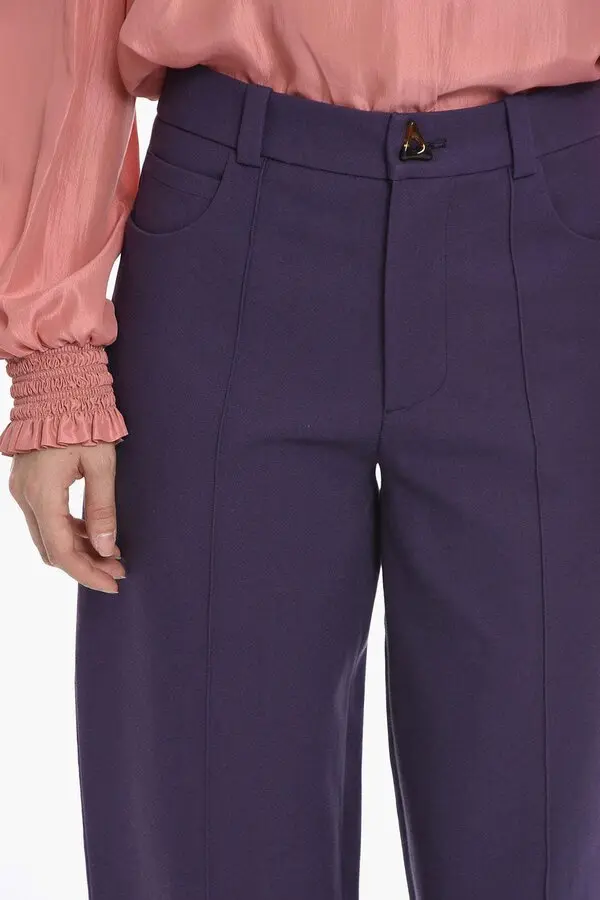 AERON Edge Decorative Button Trousers