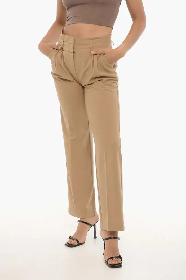 THE GARMENT Pisa Trousers With Belt Loops