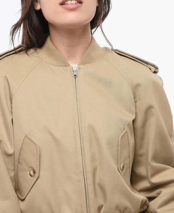 Moschino Cropped Two-pocket Bomber Jacket