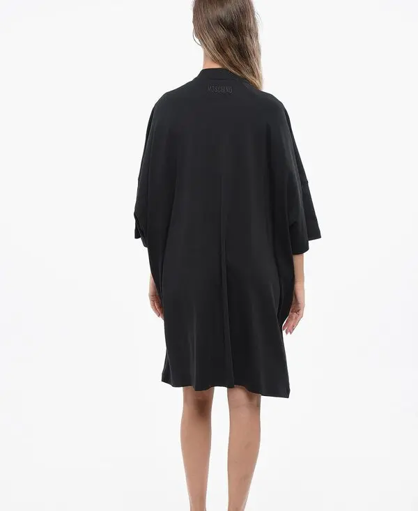 Moschino Oversized Beaded T-shirt Dress