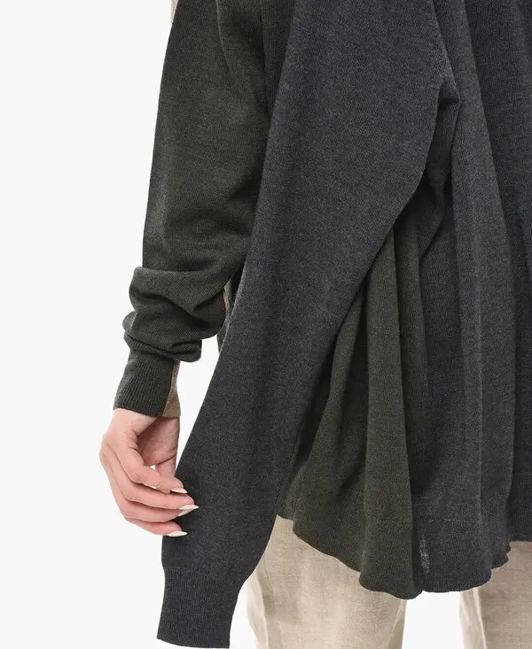 Moschino Double-sleeve Cardigan