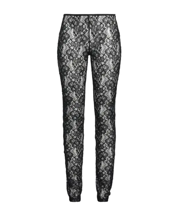 Dolce & Gabbana Elasticised Leggings - Black