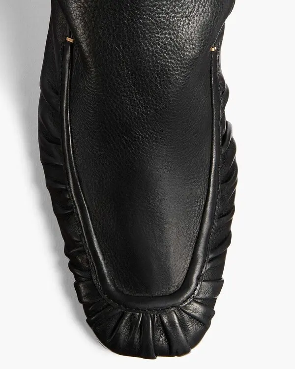 Khaite Pleated Loafers