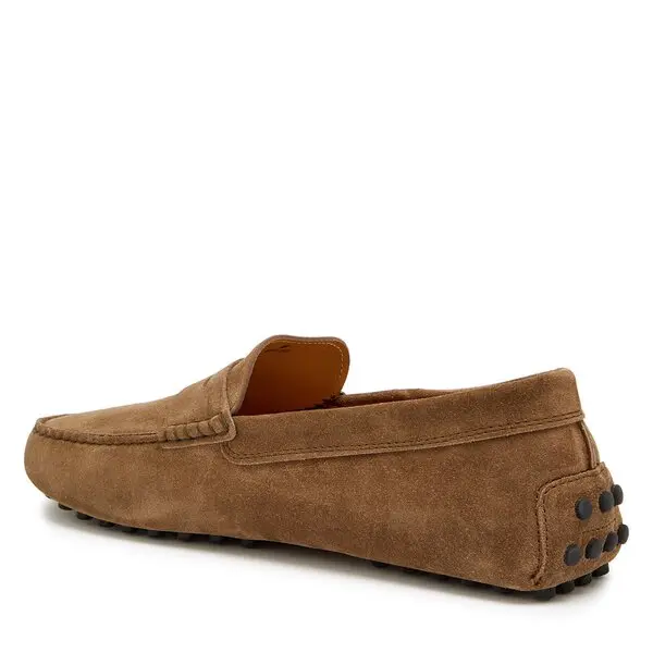 TOD'S Suede Penny Loafers