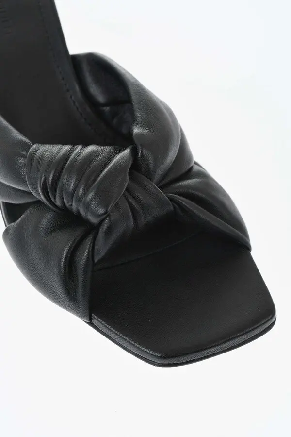 Fabiana Filippi Twisted Slip-on Sandals