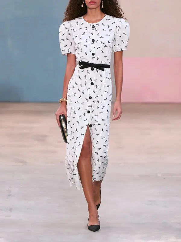 Carolina Herrera Ribbon-detailed Silk-faille Belt